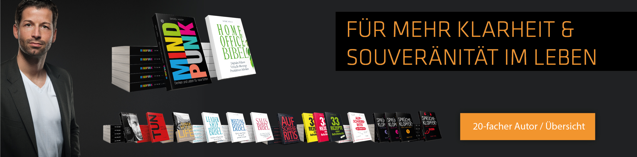 Life Coach, Redner & Autor für 100% Klarheit & Souveränität