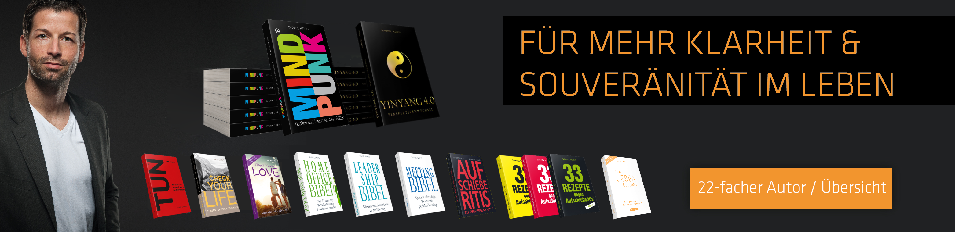 Top Speaker, Life Coach & Autor für 100 % Klarheit & Souveränität